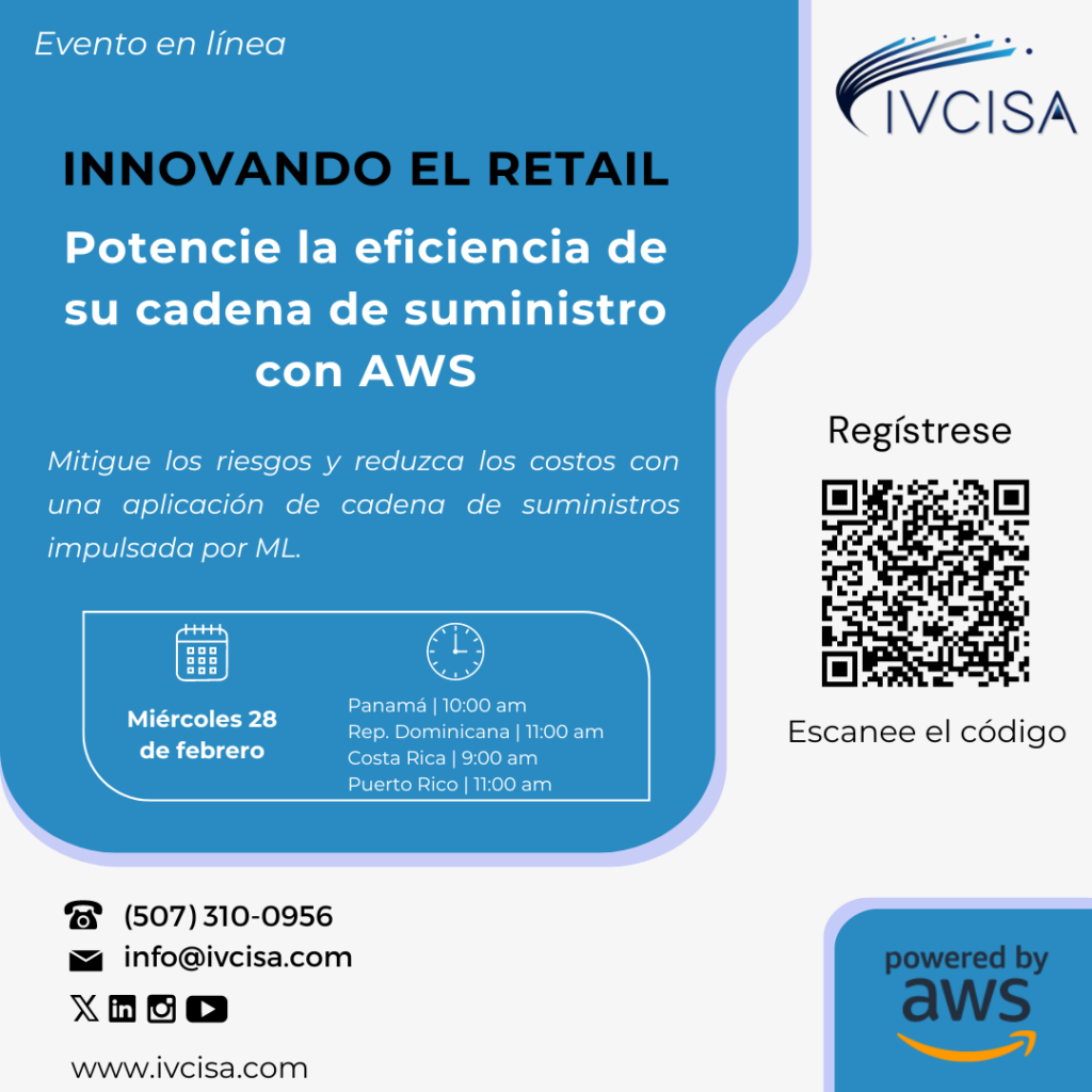 Potencie la eficiencia de su cadena de suministro con AWS - IVCISA