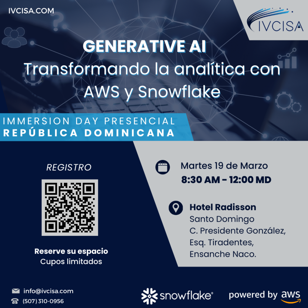 Generative IA: Transformando la analítica con AWS y Snowflake - IVCISA